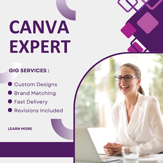 Design stunning canva graphics for your brand by Mahnoor_sajjad0 | Fiverr