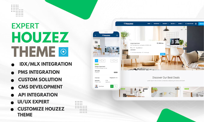 Customize your real estate website using houzez theme by M_sadiq | Fiverr