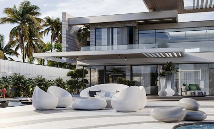 Do 3d cgi exterior design, landscape design and 3d rendering by ...