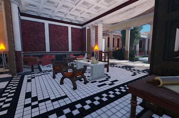Build historical buildings in roblox studio by Adrinarmenteros | Fiverr