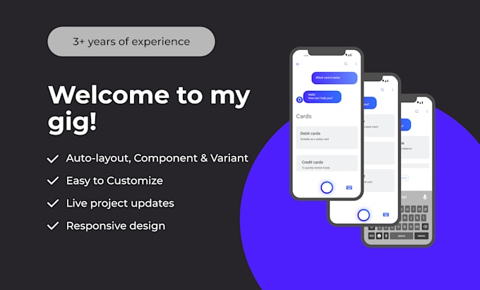 Design mobile app ui ux for android and ios with figma by Tatsianaki ...