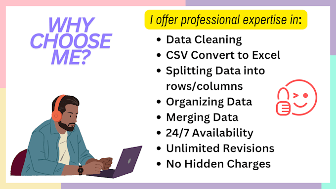 Clean, format, and merge your excel data professionally by Excel_suraj | Fiverr