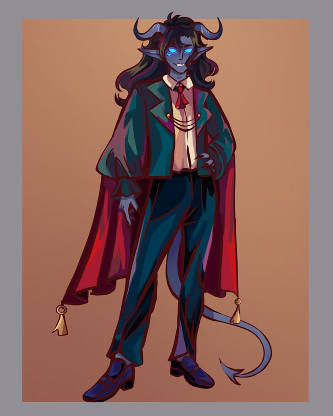 Full body character reference by Umohebi | Fiverr