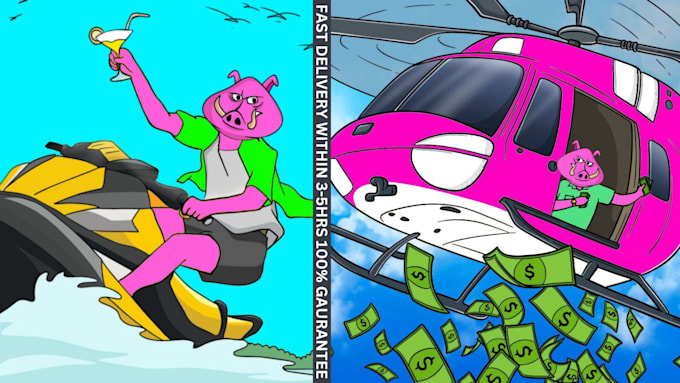 Create funny crypto memecoin art, meme art, meme video, meme coin illustration by Sirsamnar | Fiverr