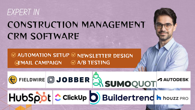 Setup fieldwire jobber hubspot houzz pro clickup buildertrend autodesk sumoquote by Abdurahmon ...