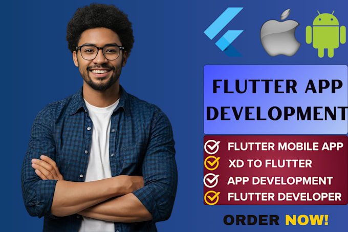 Build Flutter App Creation Design Mobile App Development Ios Android App Flutter By Stephena