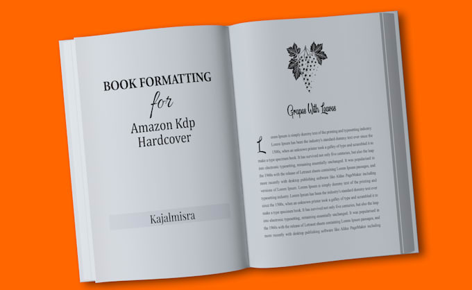 Do book formatting for amazon kdp hardcover by Kajalmisra | Fiverr