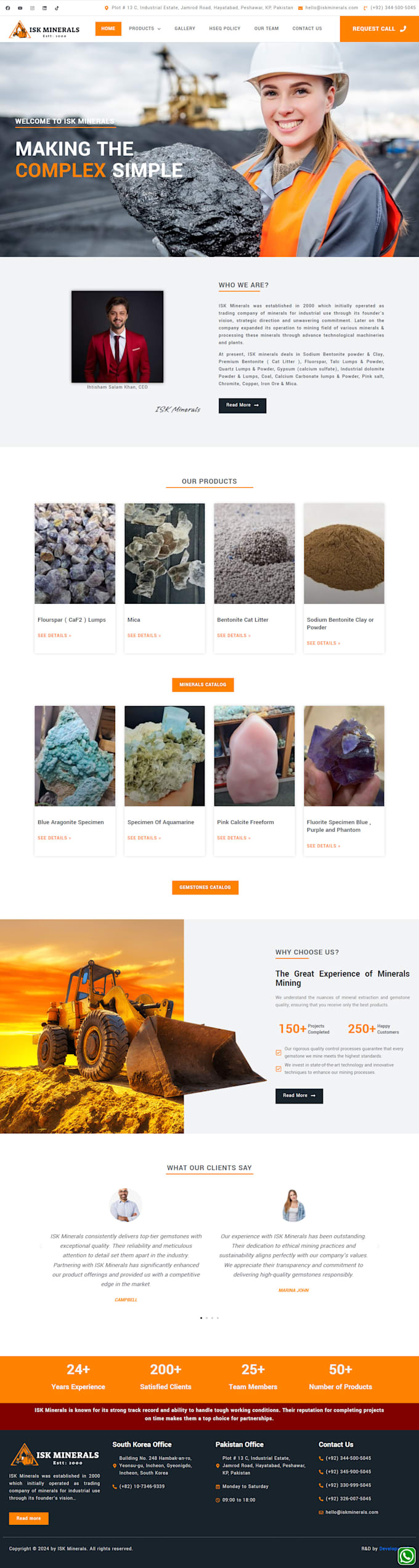 Create a modern, elegant and responsive website design by Sanaonline ...