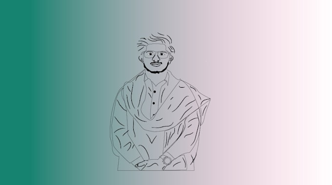 Draw your line vector illustration in 24 hours by Illustratorbhai | Fiverr