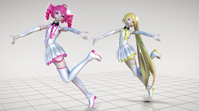 Create repair or convert any model to mmd garry mod vtuber weight paint ...