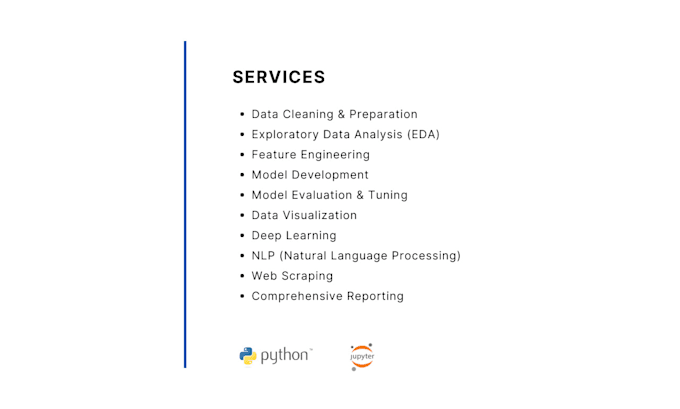 Do end to end data analysis and machine learning projects with python by John_kyallo | Fiverr
