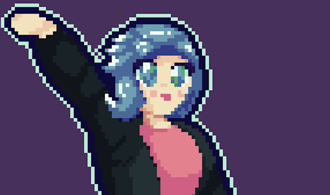 Make a pixel art character profile picture by Iliblogs | Fiverr