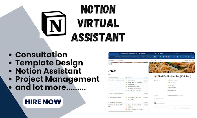 Create Notion Notion Template Virtual Assistant Database By Ezekiel Anu Fiverr
