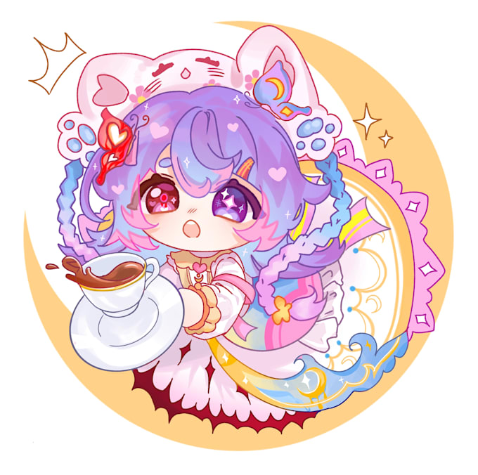 Draw cute small chibi style for you by Yuu_sann | Fiverr
