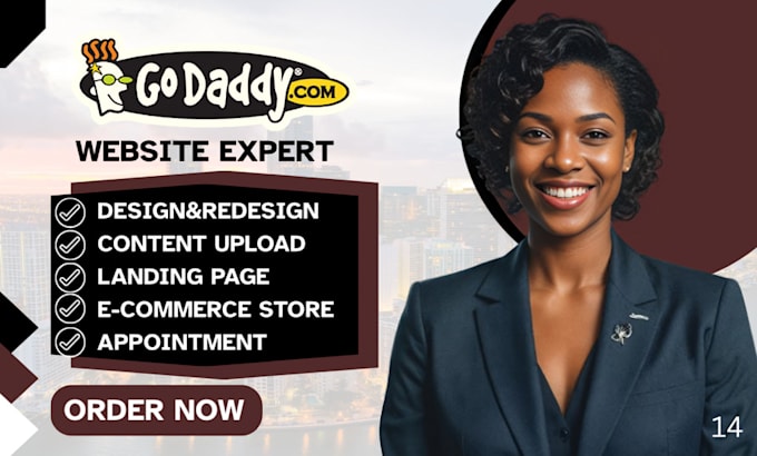 Develop godaddy website design godaddy website redesign by Olah_tech ...