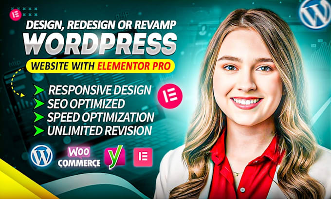 Build, redesign a modern wordpress website using elementor pro by Wpdesign_tanvir | Fiverr