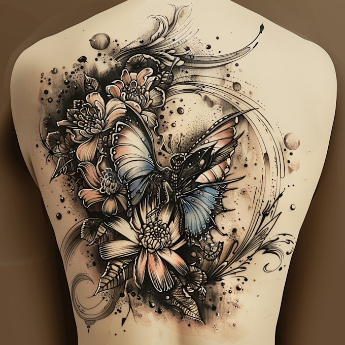 Draw professional tattoo sleeve design by Petermaninge | Fiverr