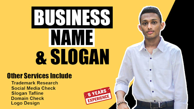 Create expert business names slogan ideas brand naming logo business services by Visalwathsuka ...