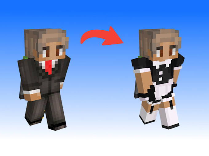 Customize your minecraft skin by Fluxking1 | Fiverr Customize your minecraft skin by Fluxking1 | Fiverr