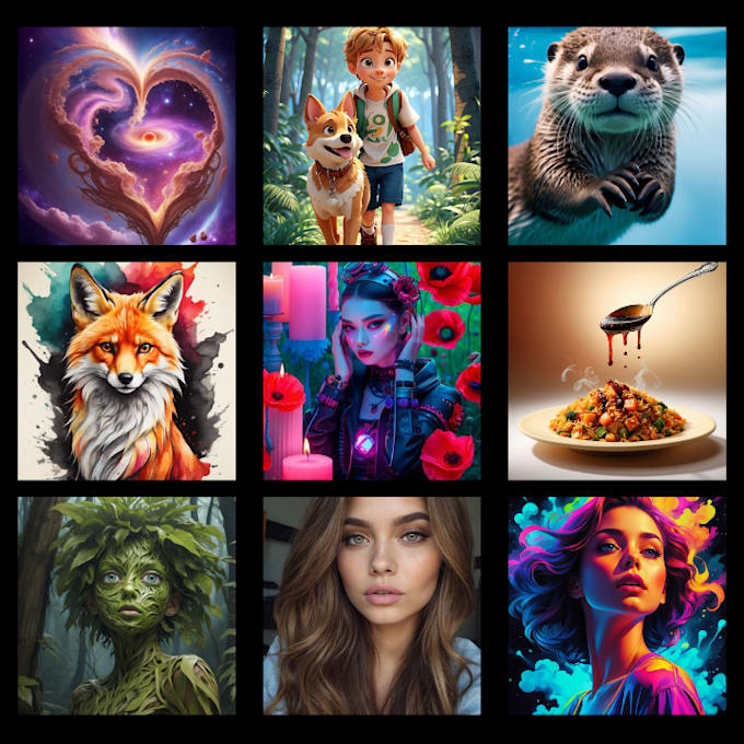 Create custom ai art with midjourney by Hiruwin | Fiverr