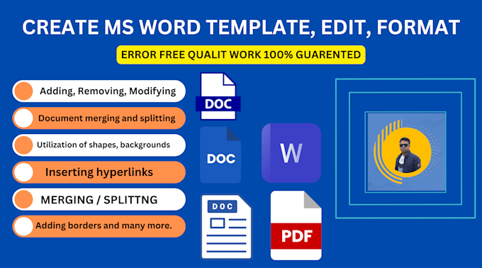 Format and design your microsoft word document by Irfantariq33 | Fiverr