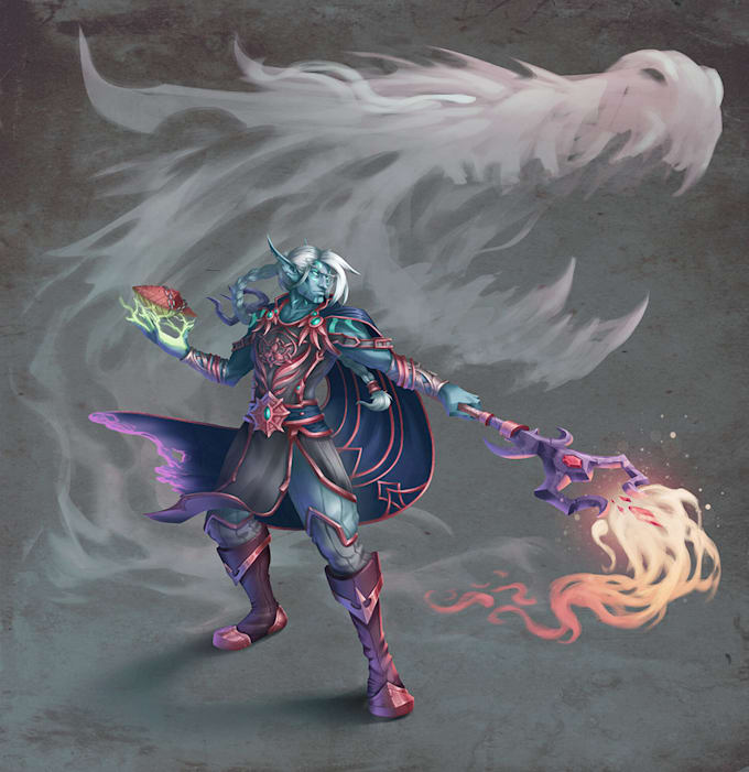 Draw dnd art and dnd character art for you by Stingaroo | Fiverr