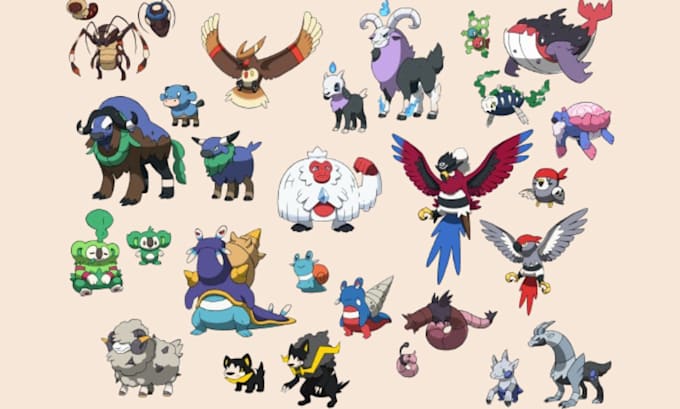 Create and draw professional pixel art, animation fakemon trainer ...
