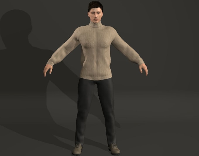 3d realistic character,modular model,dynamesh,zremesher,pbr model,retexture,ue4 by Quzcirl | Fiverr