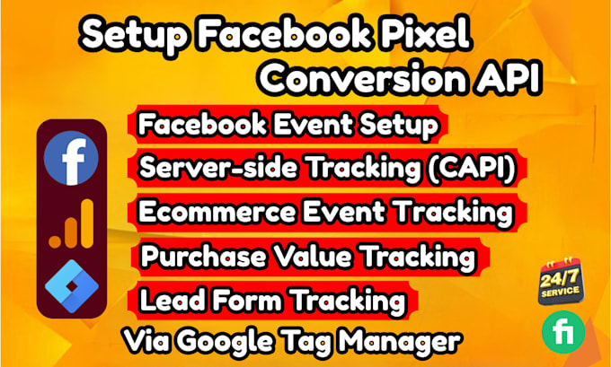 Setup fb conversion api, meta dataset, meta pixel, fb pixel, capi, gtm ...