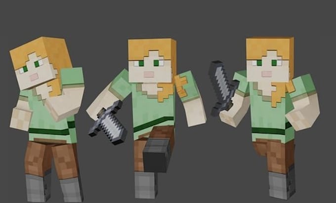 Do minecraft animation, minecraft trailer video, minecraft shorts, 3d ...