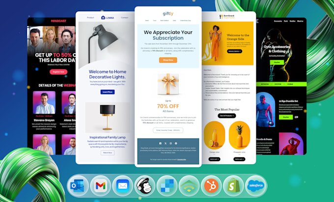 Create responsive html email template by Max_at_fiverr | Fiverr