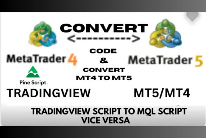 Convert Metatrader 4 And 5 Script To Tradingview Pinescript By Ayalabravo Fiverr