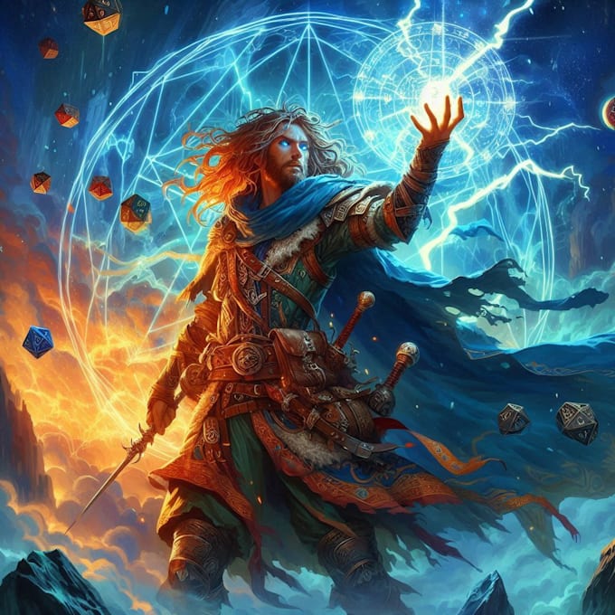 Design unique dnd character art for your project by Laureanaolan | Fiverr