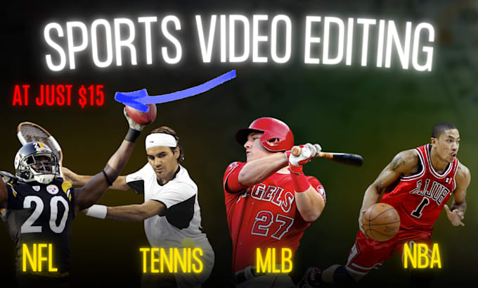 Do sports video editing for tennis, nfl, nba channels by Arslanbajwa10 ...