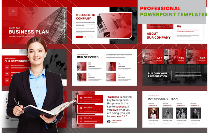 Create modern professional powerpoint presentation by Beenish1989 | Fiverr