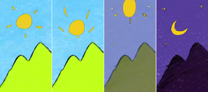 Make a hand drawn 2d animated gif for you by Grosshoper | Fiverr