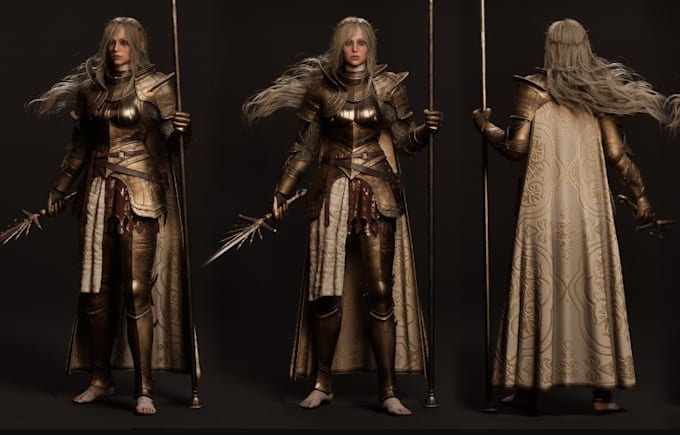 3d realistic character marmoset daz studio character creator ...