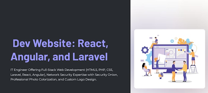 Dev a website using react ,angular,php and laravel by Medzainmed | Fiverr