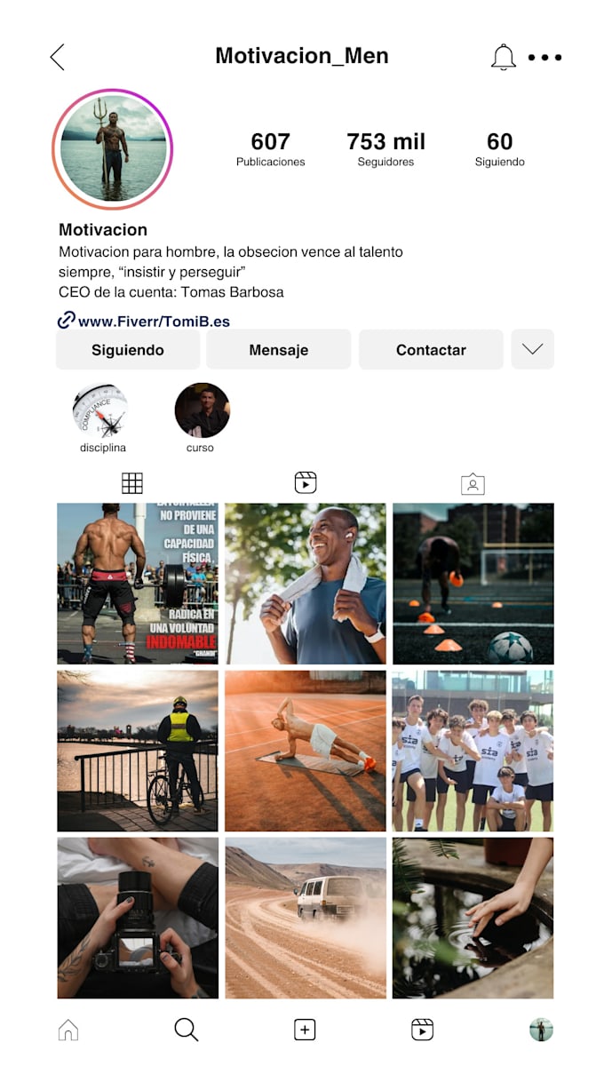 Crear contenido y diseñar tus redes sociales en ingles o español by ...