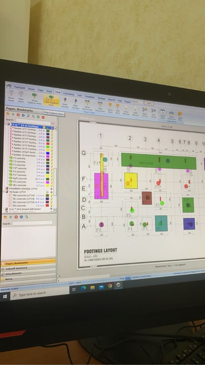 Do boq calculations using planswift by Swiftmat_eng | Fiverr