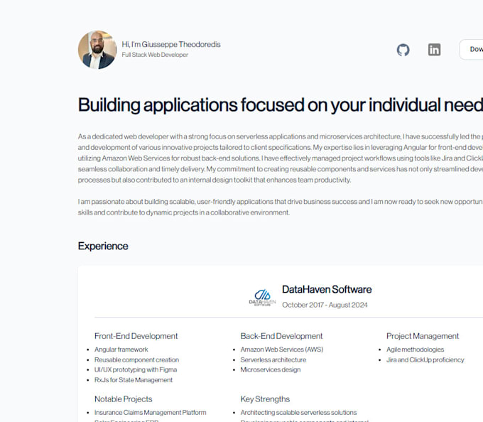 Create your digital footprint, website or landing page by Gmtdevstudio ...