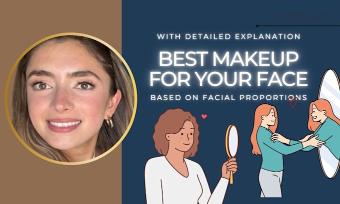 Find the best makeup style for your face by Lanaraeschwartz | Fiverr