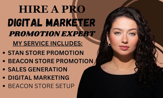 Create and promote stan store and beacon store digital products by ...