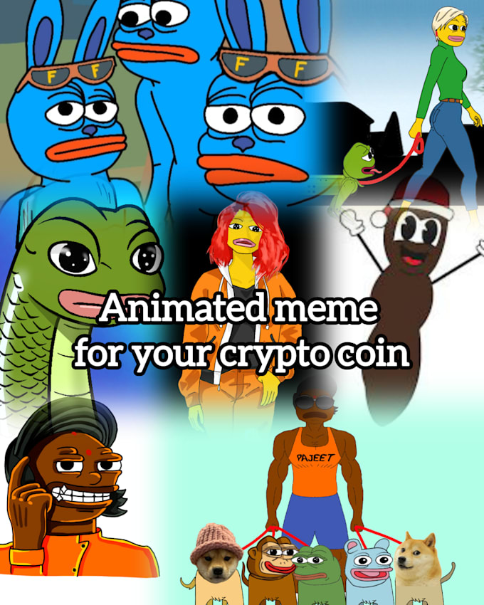 Crea un'animazione meme divertente per la tua moneta crittografica