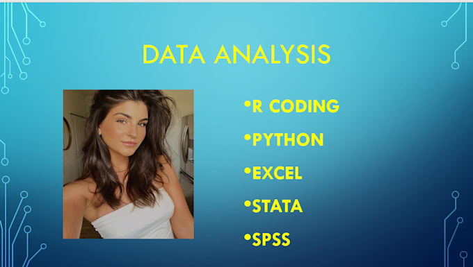 Do Statistical Data Analysis R Coding Stata Spss Excel Python R