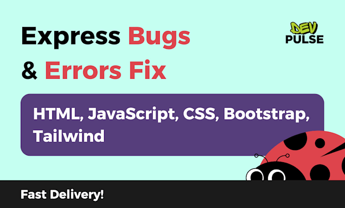 Quickly fix html, css, javascript, bootstrap, and tailwind bugs by ...