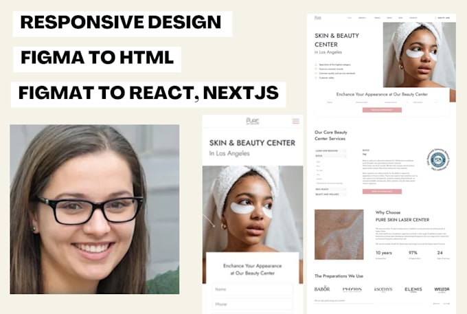 Be Convert Figma To Html Css React Nextjs Tailwind Css Your Frontend