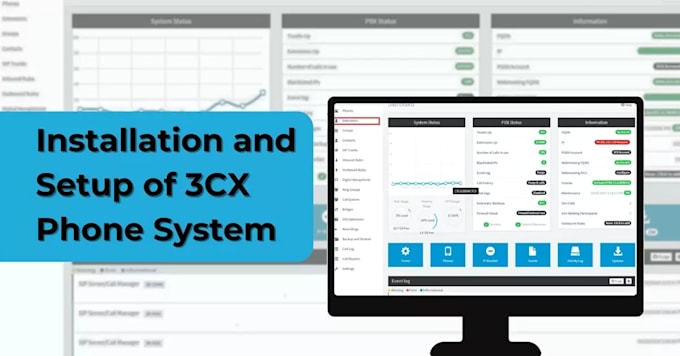 Setup integrate configure install 3cx voip system with crm by Oussamaerraj477 | Fiverr