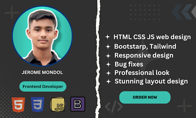 Design stunning, responsive websites with html css and javascript by ...