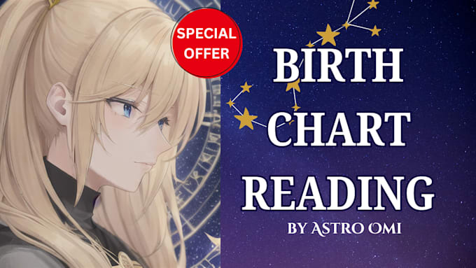 Create a personalized birth chart reading with insights by ...